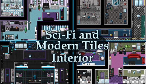 New Releases: Sci-Fi and Modern Tileset - Interior, Sci-Fi and Modern Tileset - Exterior | The ...